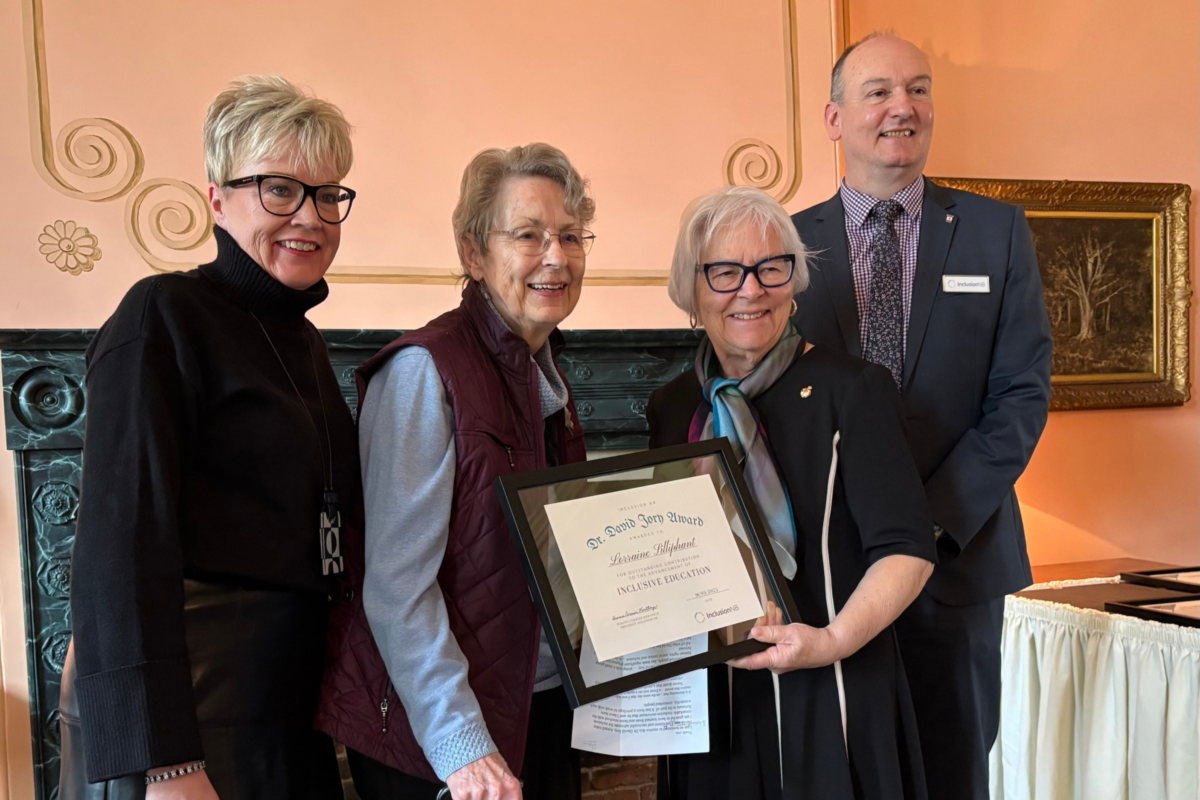 The 2025 Dr. David Jory Award - Inclusion NB